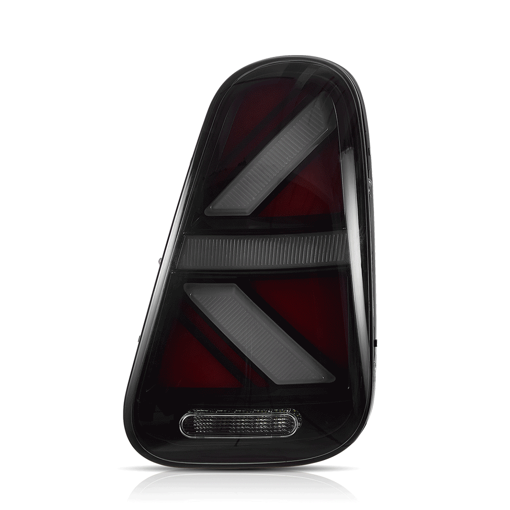 01-06 Mini Cooper R50 R52 R53 Vland Union Jack LED Tail Lights Sequent ...