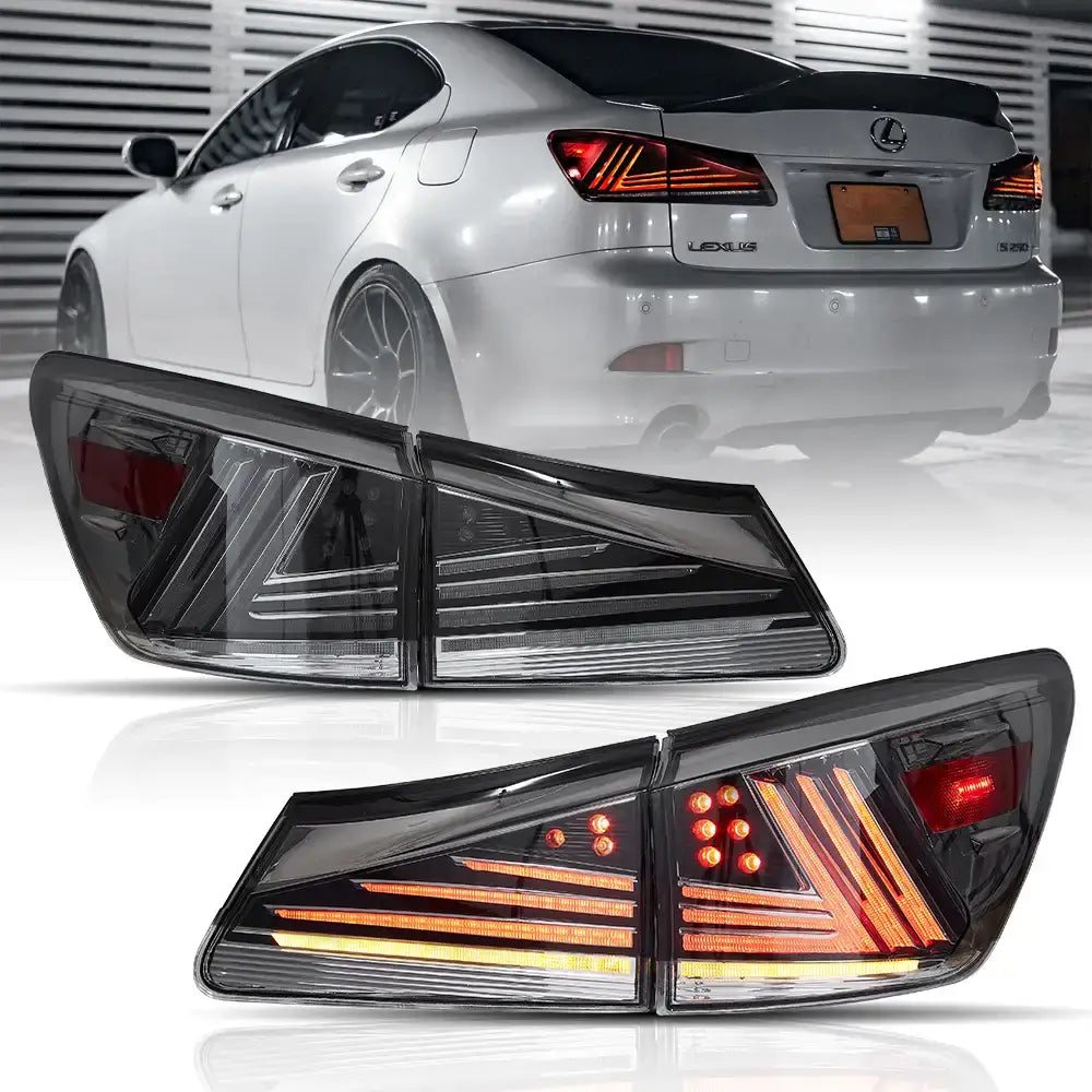 06-13 Lexus IS250 IS350 ISF IS300 220d 200d(XE20) Vland LED Tail Light ...