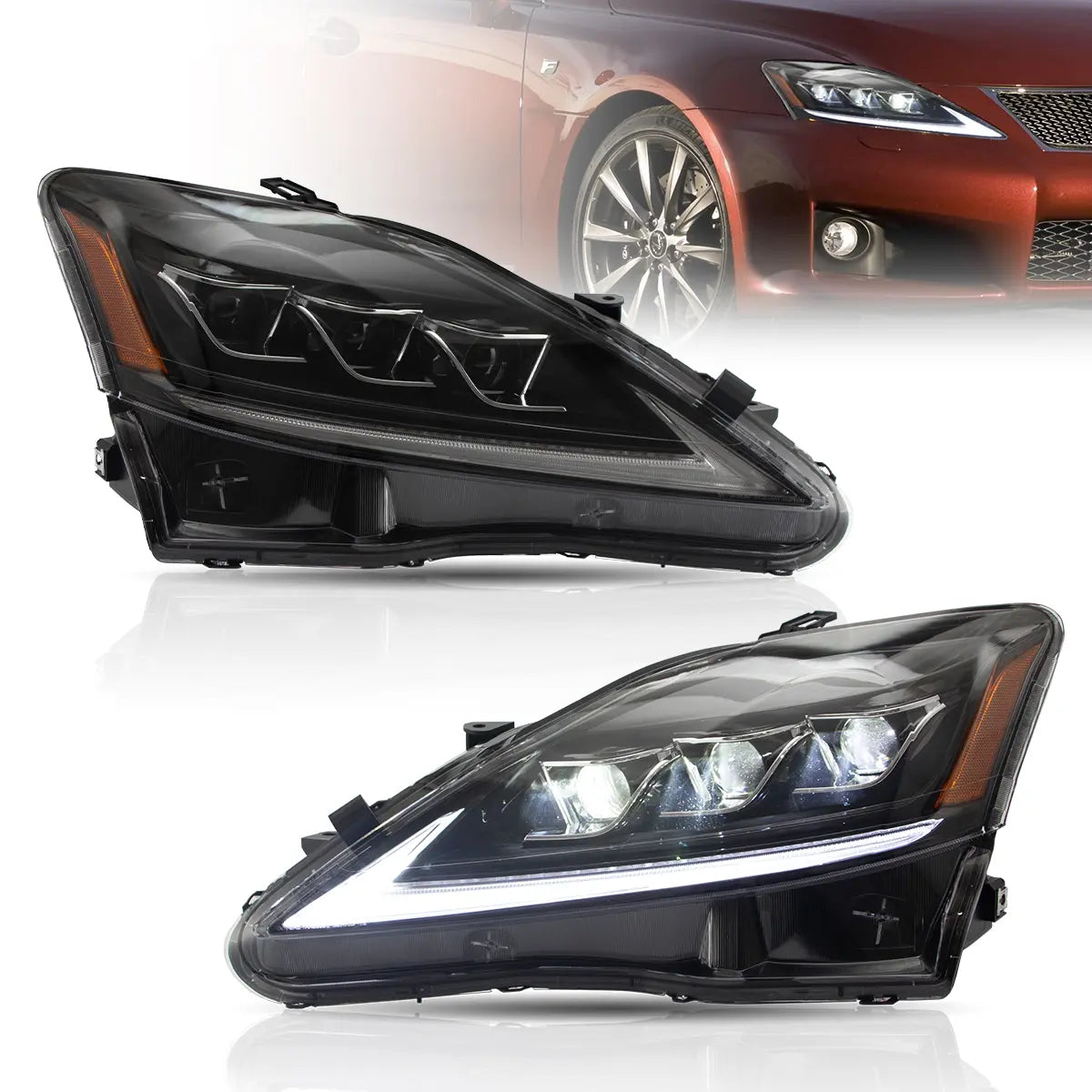 06-12 Lexus IS250/IS250C/IS350/IS220d & 08-14 ISF(XE20) Vland Matrix P ...