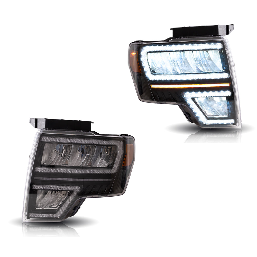 Ford F150 2009-2014 Headlights with Reflection bowl | VLAND – VLAND ...